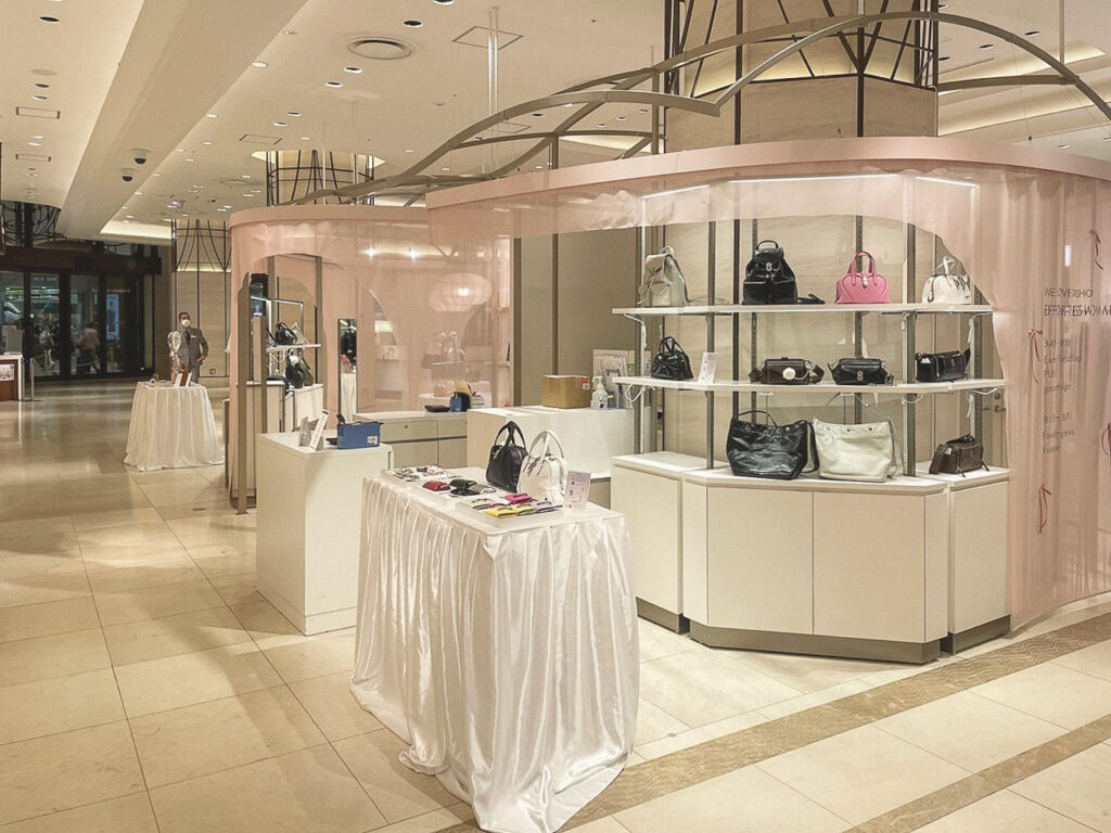 vunque POP-UP STORE in OSAKA HANKYU – MXN JAPAN inc.